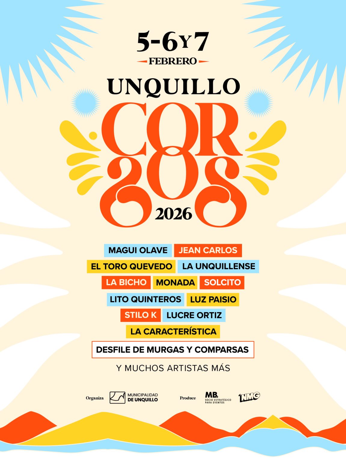CORSOS DE UNQUILLO 2026: tres noches de fiesta, música y tradición en ...